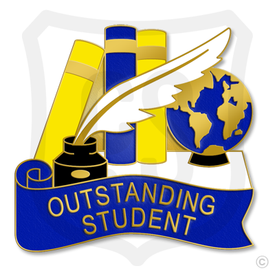 Outstanding Student - C. Sanders Emblems