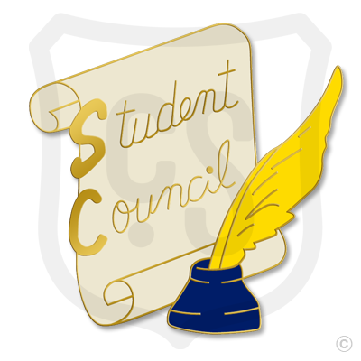 Student Council Scroll - C. Sanders Emblems