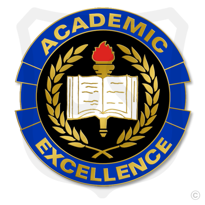 Academic Excellence - Laurel Leaves - C. Sanders Emblems