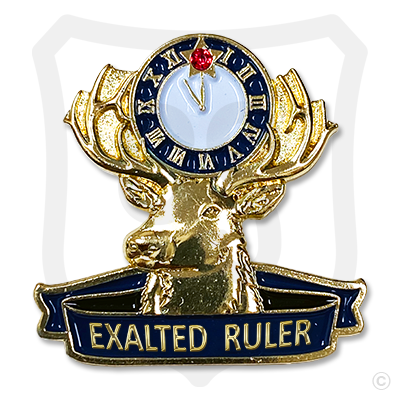 Elks Officer Pins New - C. Sanders Emblems