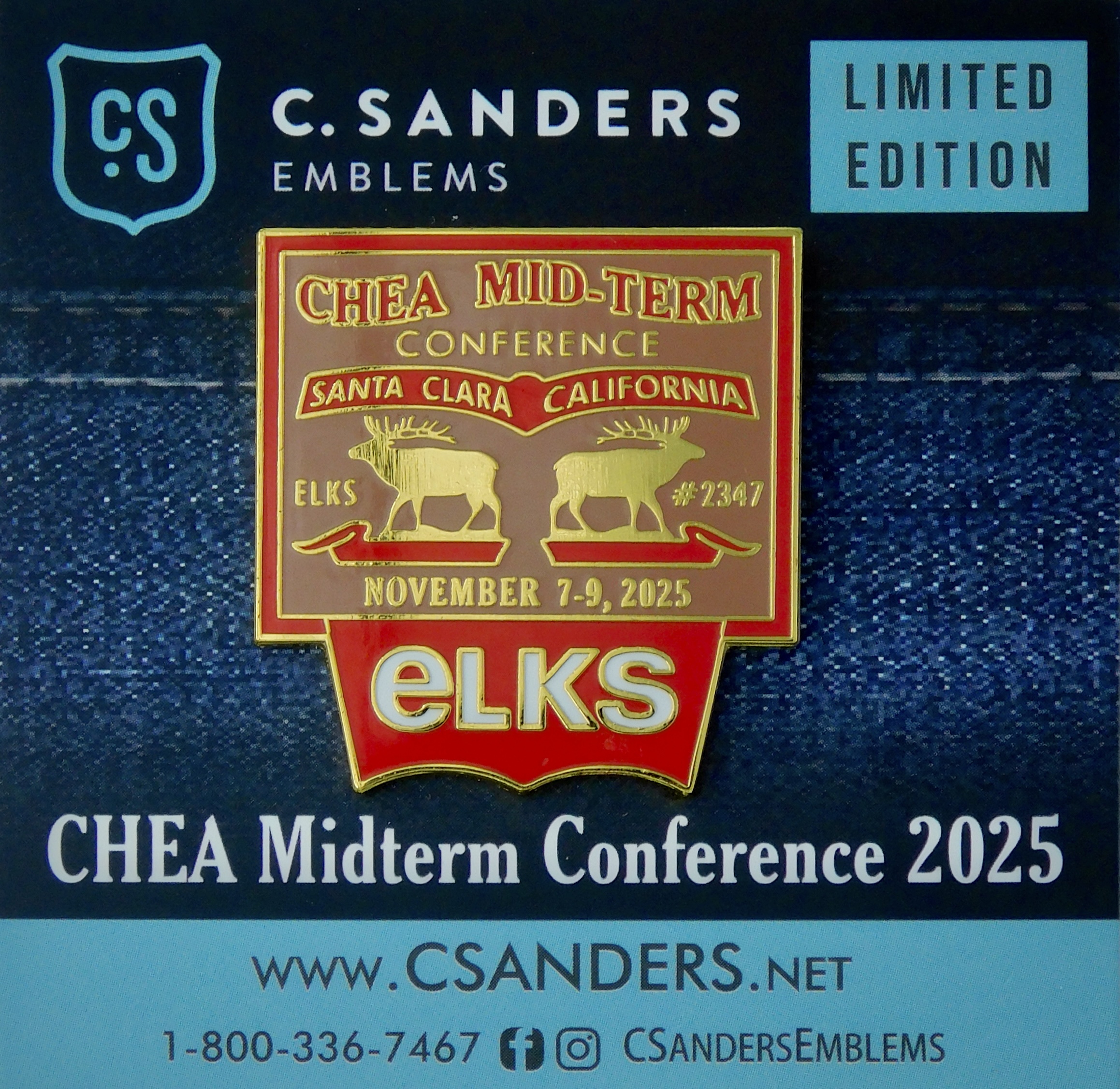 We're heading to Mid-Terms! - C. Sanders Emblems