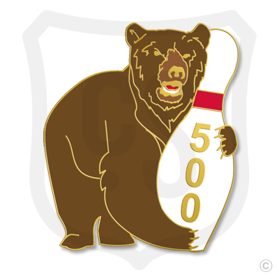 500 Bear - C. Sanders Emblems
