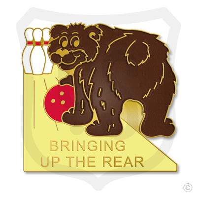 Bringing Up The Rear (Bear) - C. Sanders Emblems