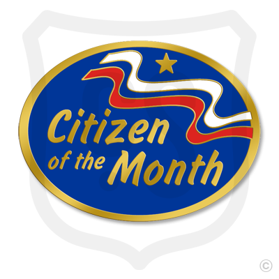 Citizen of the Month - C. Sanders Emblems