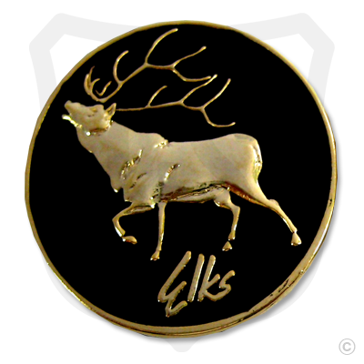 Bugling Elk "Elks" - C. Sanders Emblems