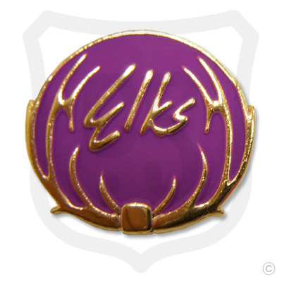 Elks Script - Antlers - C. Sanders Emblems