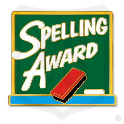 Spelling Award - C. Sanders Emblems