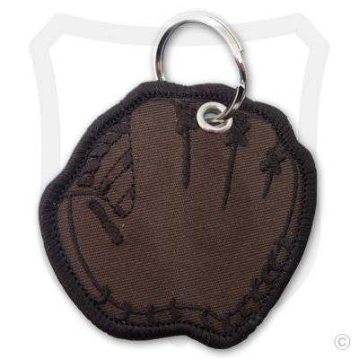 Baseball Mitt w/ Grommet & Key Ring - C. Sanders Emblems