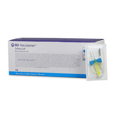 BD Vacutainer (Blood Collection Set) 21 G (0.8 x 19 mm), 30cm tube ...