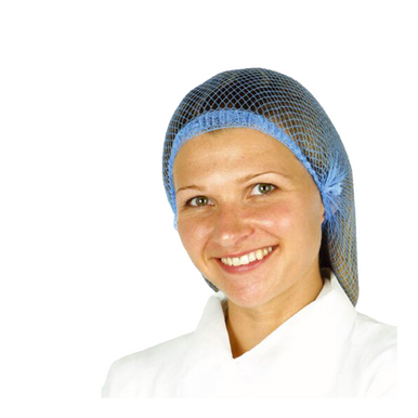 Disposable Hair Nets Blue - Budget Medical Ltd