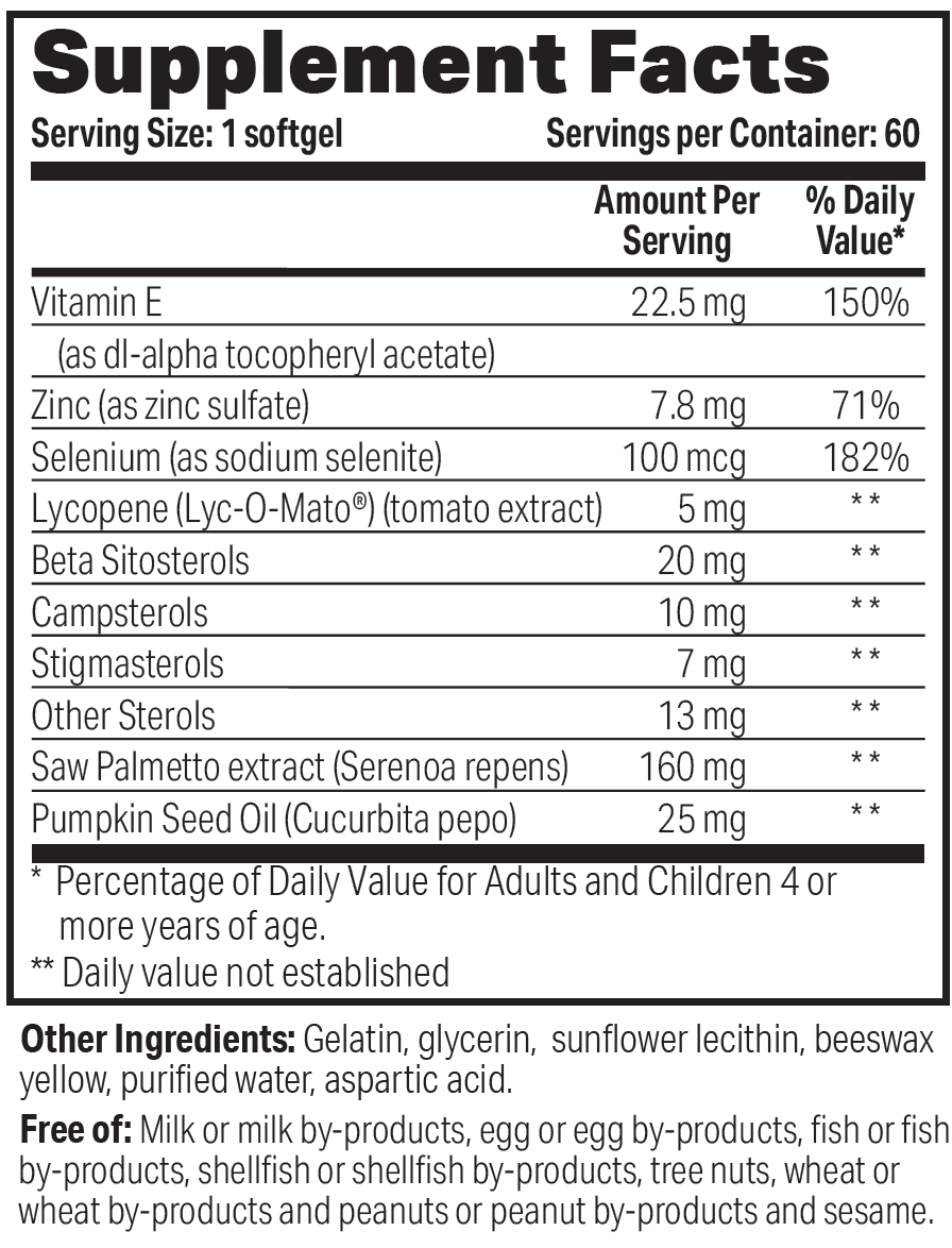 Saw Palmetto+ (Formerly Prostate Control) - Common Sense Supplements