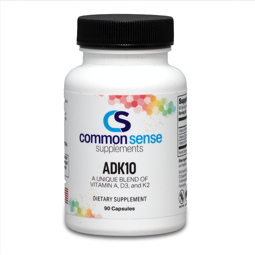 ADK10 (Vitamin D 10,000IU)* - Common Sense Supplements
