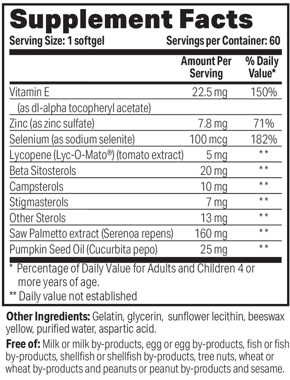 Saw Palmetto+ (Formerly Prostate Control) - Common Sense Supplements