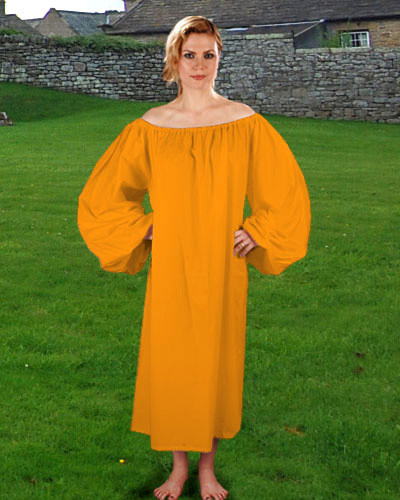 Classic Chemise medieval slip drawstring renaissance chemise