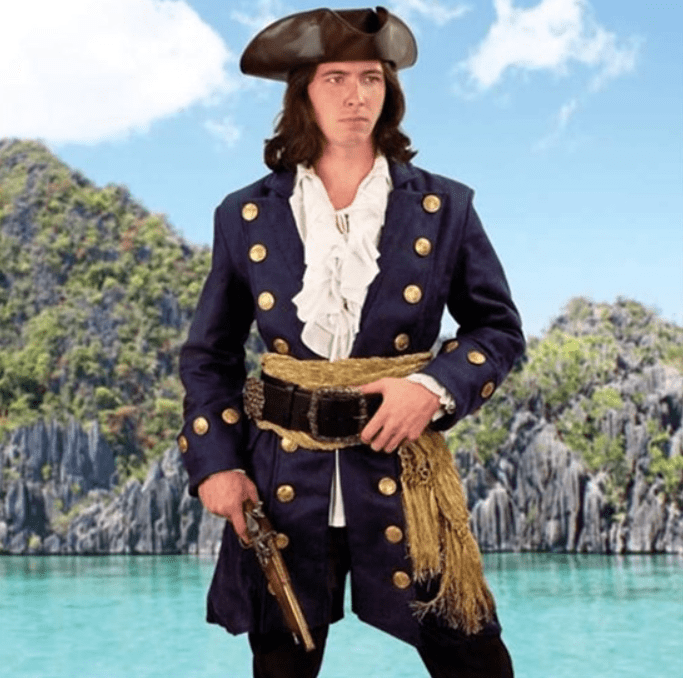 Buccaneer Coat - renaissance medieval costume clothes clothing
