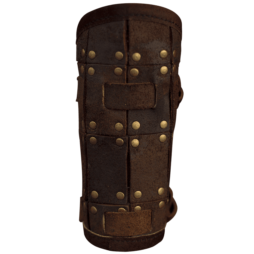 Ready For Battle Leather Fighter Bracers