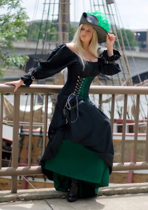 Buccaneer Pirate - renaissance clothing, medieval pirate