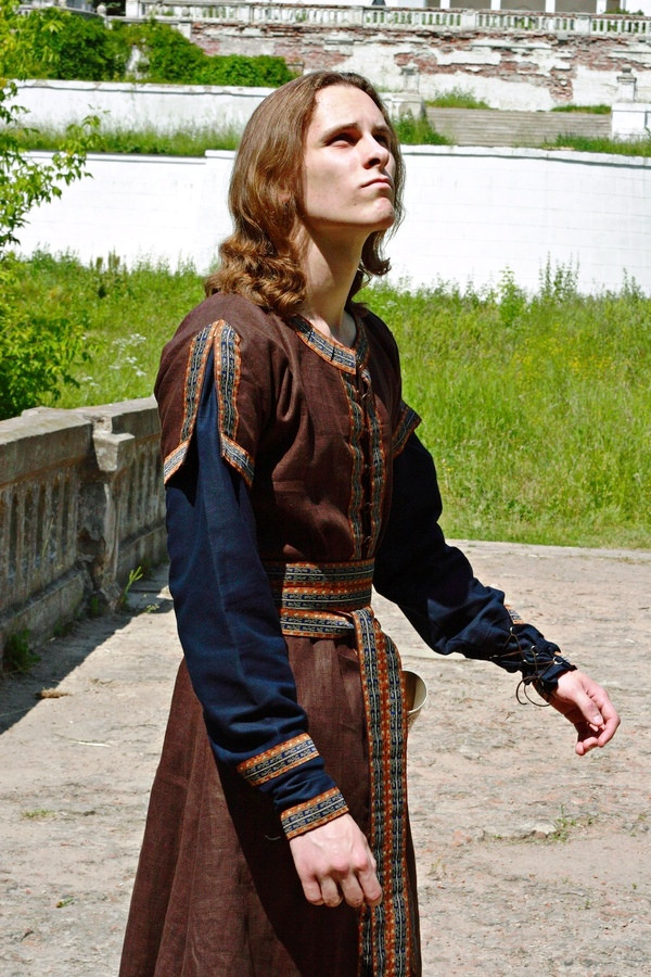 Long Tunic and Overcoat - Medieval Renaissance Clothing, Costume
