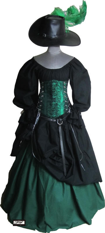 Buccaneer Pirate - renaissance clothing, medieval pirate