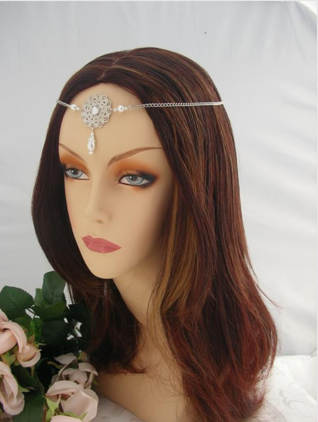 Medieval Circlet - CELTIC Elven Bridal CIRCLET head piece SCA