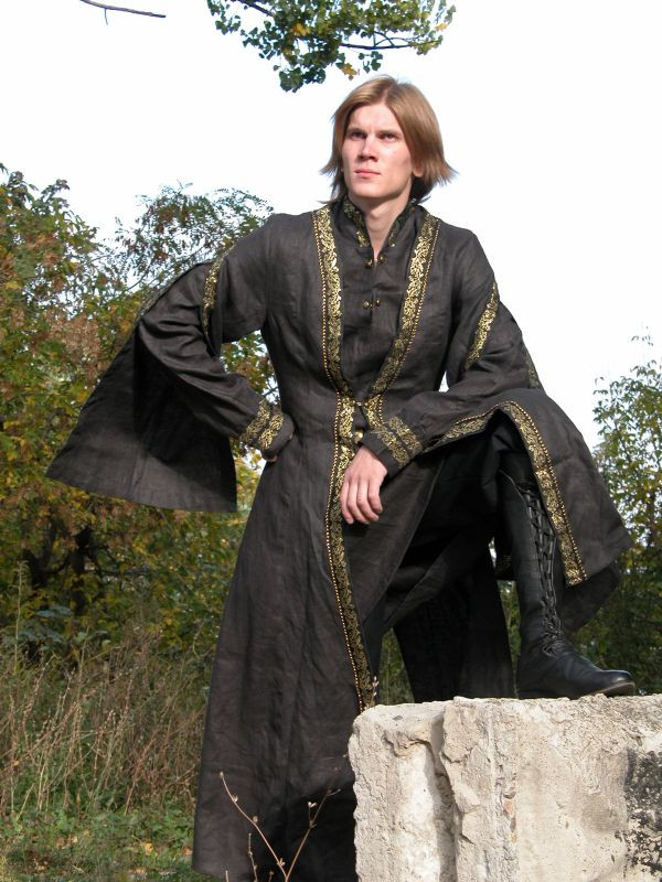 Medieval Tunic and Overcoat Medieval Renaissance Clothing, Costume