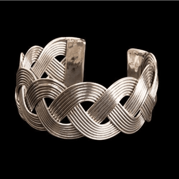 Celtic Weave Wire Bracelet