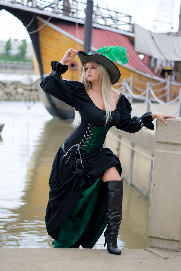 Buccaneer Pirate - renaissance clothing, medieval pirate