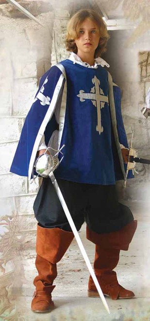 Child's Musketeer Tabbard - Renaissance Clothing, Costumes, childrens