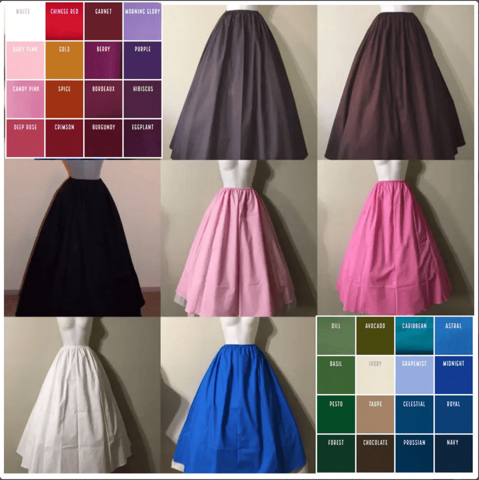 Drawstring Skirt - Medieval and Renaissance Clothing, Costumes