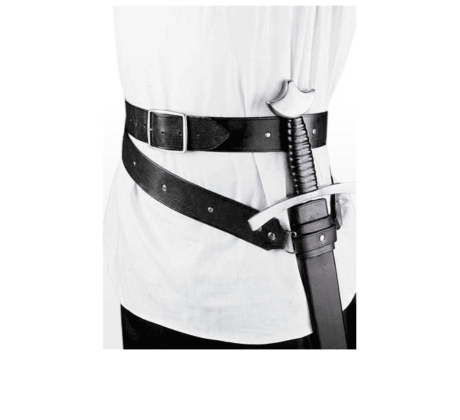 Medieval Double Wrap Sword Belt