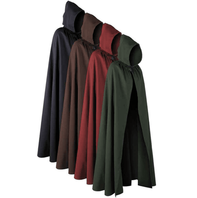Medieval Hooded Cape renaissance elvish medieval cloak