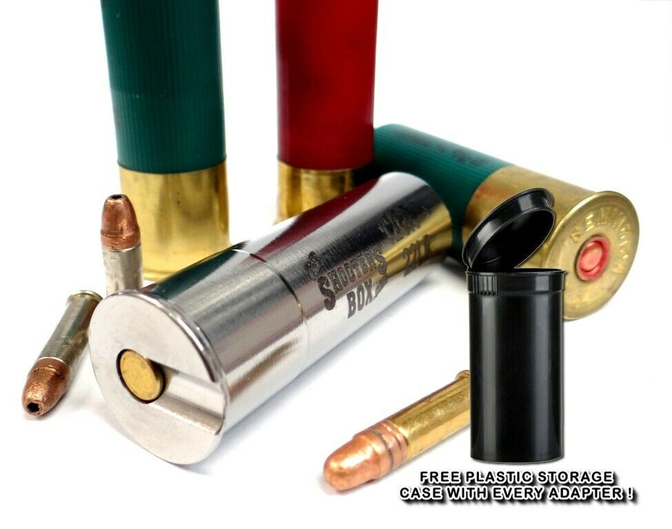 12GA to 22LR/22short Shotgun Adapter - RIFLED BORE Chamber Reducer ...