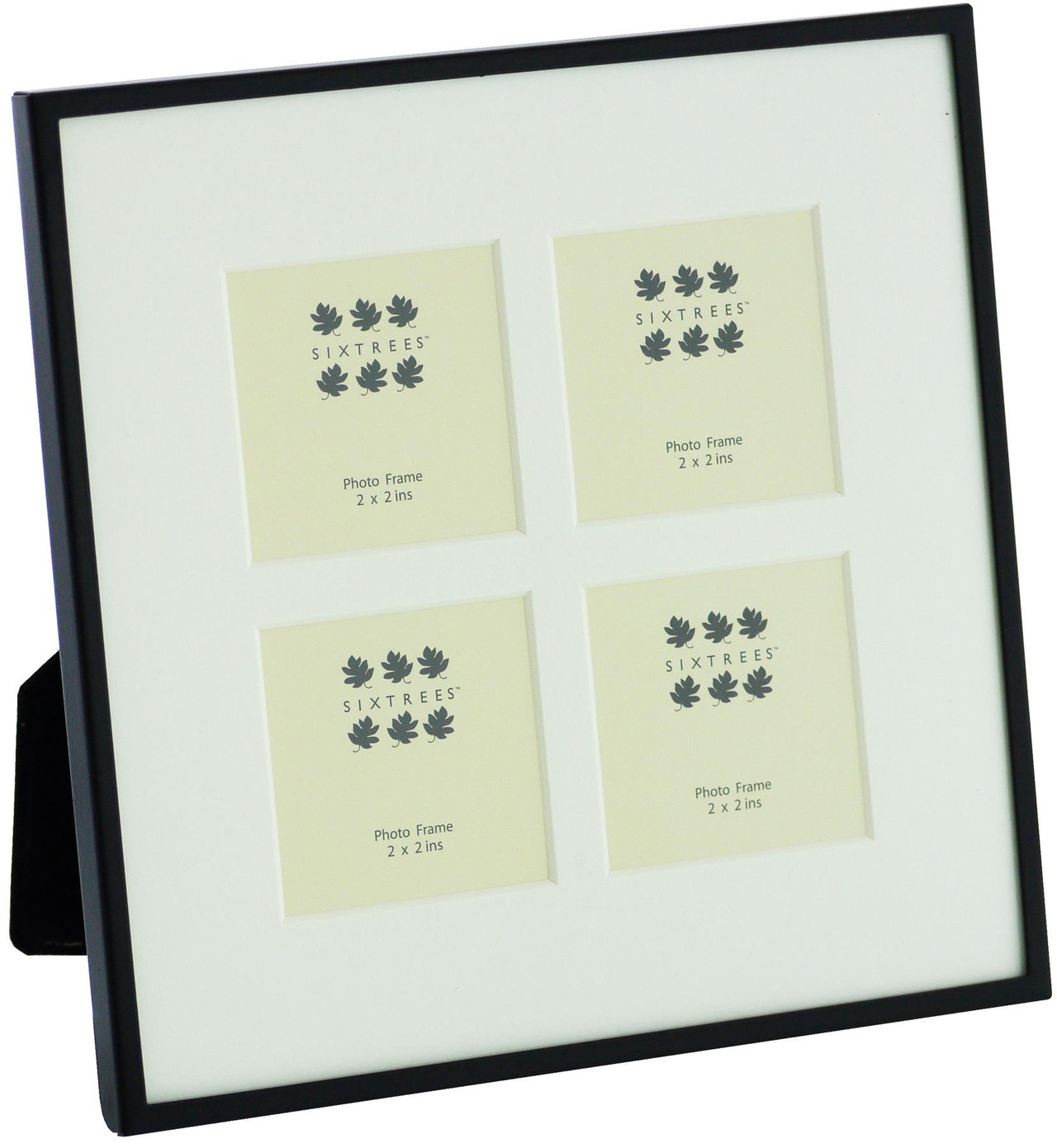 Sixtrees WD207-4C Star White/Oak Multi Aperture Photo Frame for Four ...