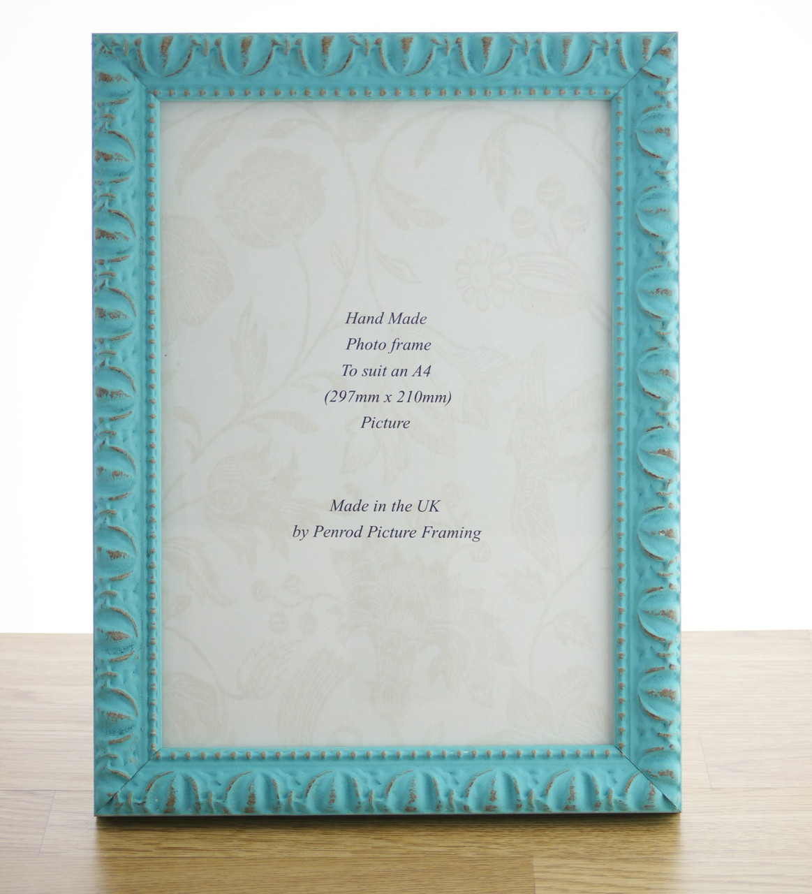 Giselle Hand Made Shabby Chic Vintage Ornate Turquoise Blue photo ...