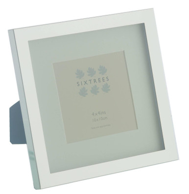 Sixtrees 6-331-44 Glover Silver Plated 4x4 inch Shallow Box Photo Frame ...