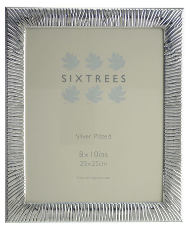 Sixtrees 6-343-80 Davis Silver Plated 10x8 inch Embossed Art Deco Photo ...