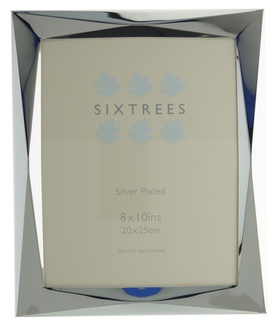 Sixtrees 6-330-80 Trott Diamond Embossed Silver Plated 10 x 8 inch ...