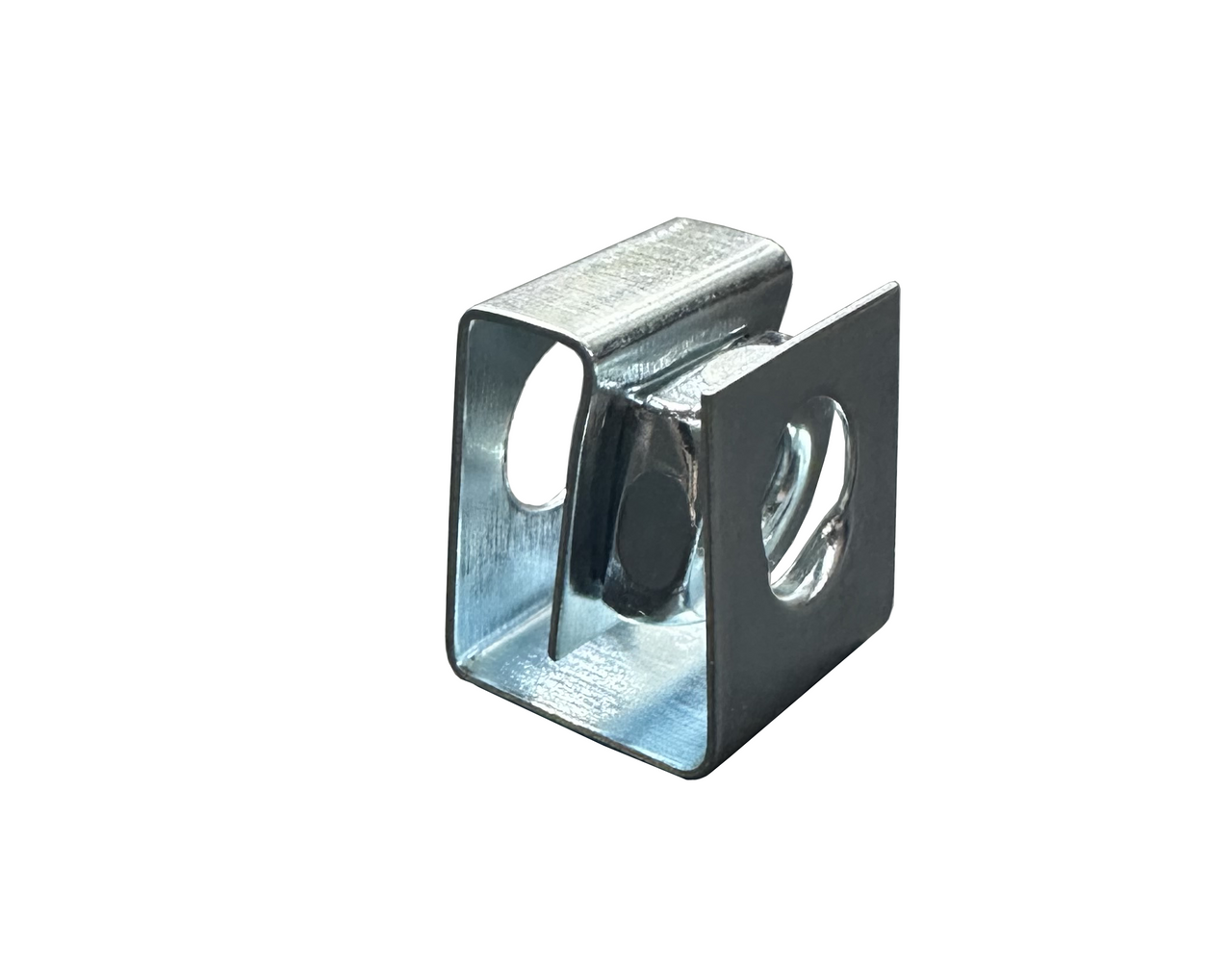 M6 Zinc Slide-On Cage Nuts - 100 Pack - USA Made