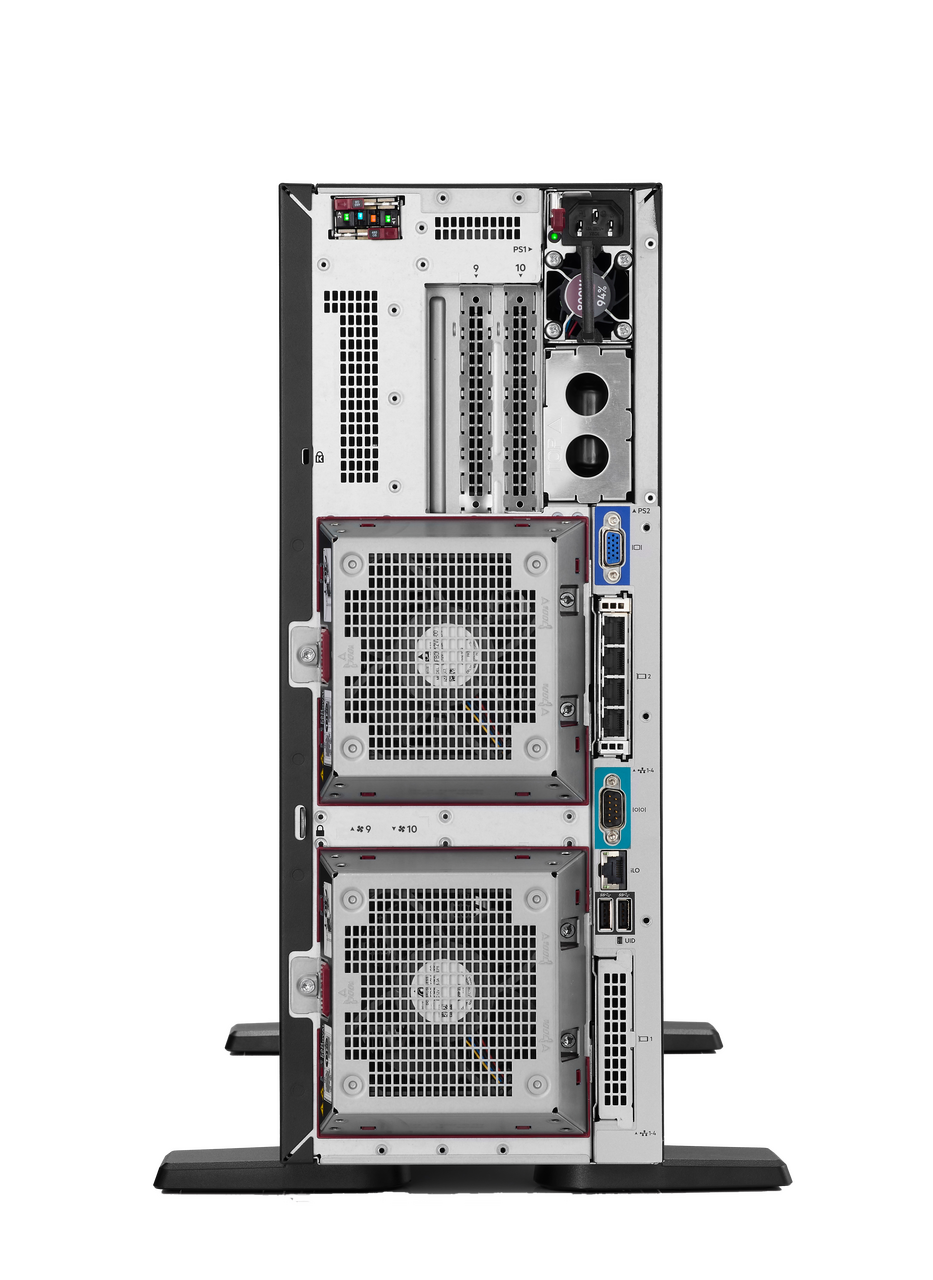 HPE ProLiant ML350 Gen11 5416S 16-core 1P 64GB-R MR408i-o 8SFF 2x480GB ...