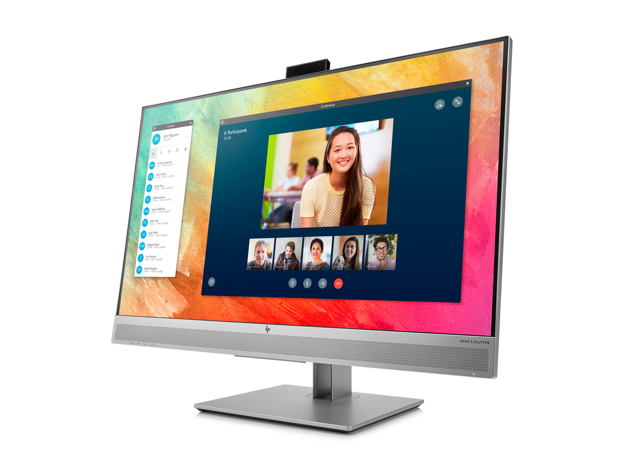 HP EliteDisplay E273m 27-inch 3-sided micro-edge bezel (1920 x 1080) HD ...