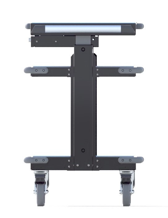 Adjustable ESD Mobile Cart - USA Made - Rackfinity.com