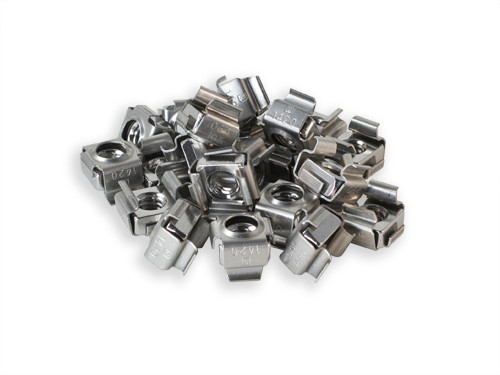 RackGold M5 Stainless Cage Nuts - 50 Pack USA Made