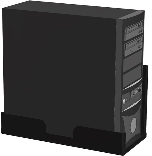 Computer Shelf For Wall | Heavy Duty Steel Wall Brackets