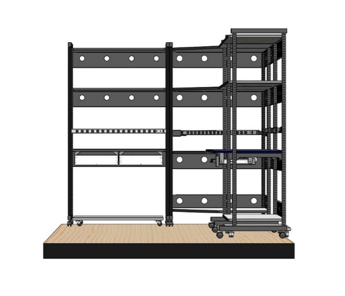 36" Heavy Duty LAN Station | LAN Workbench