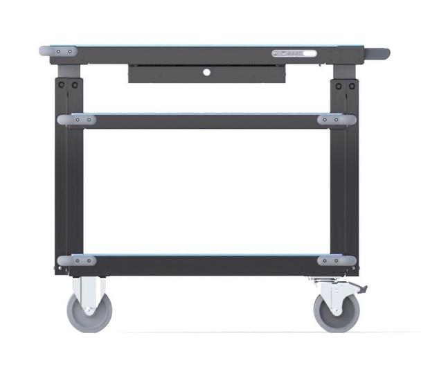 Adjustable ESD Mobile Cart - USA Made - Rackfinity.com
