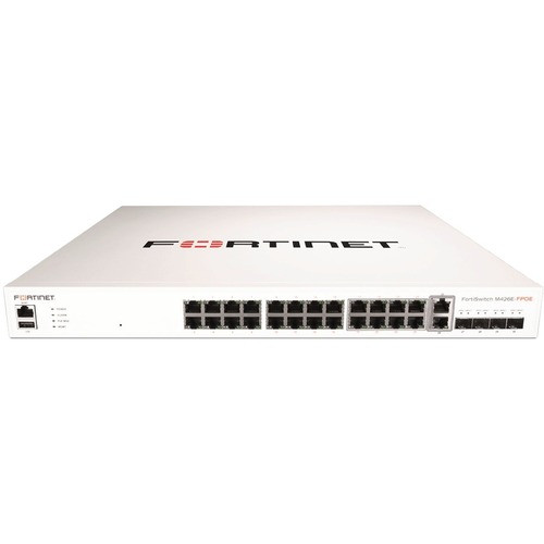 Fortinet FortiSwitch FS-M426E-FPOE Ethernet Switch - 26 Ports - 3 Layer ...