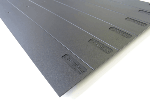 EziBlank 19" Standard 6RU Modular Blanking Panel - Black - 10 Pack