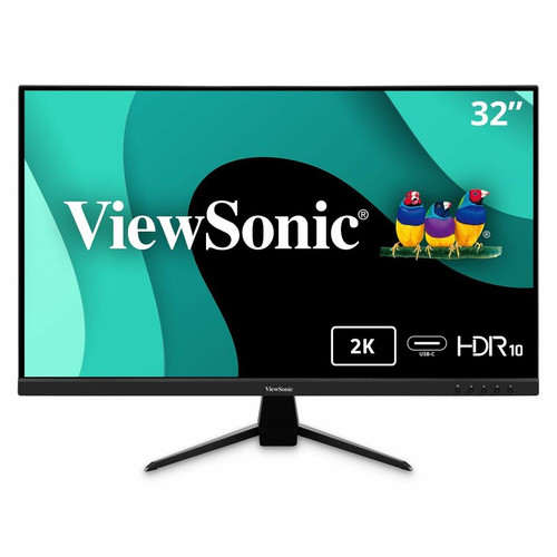 ViewSonic VX3267U-2K 32 Inch 1440p IPS Monitor with 65W USB C, HDR10 ...