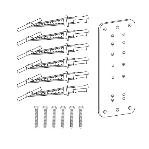 Ergotron Steel Stud Wall Mounting Kit