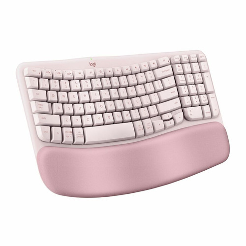 Logitech | Wave Keys Keyboard - Rose | Keyboards Wireless